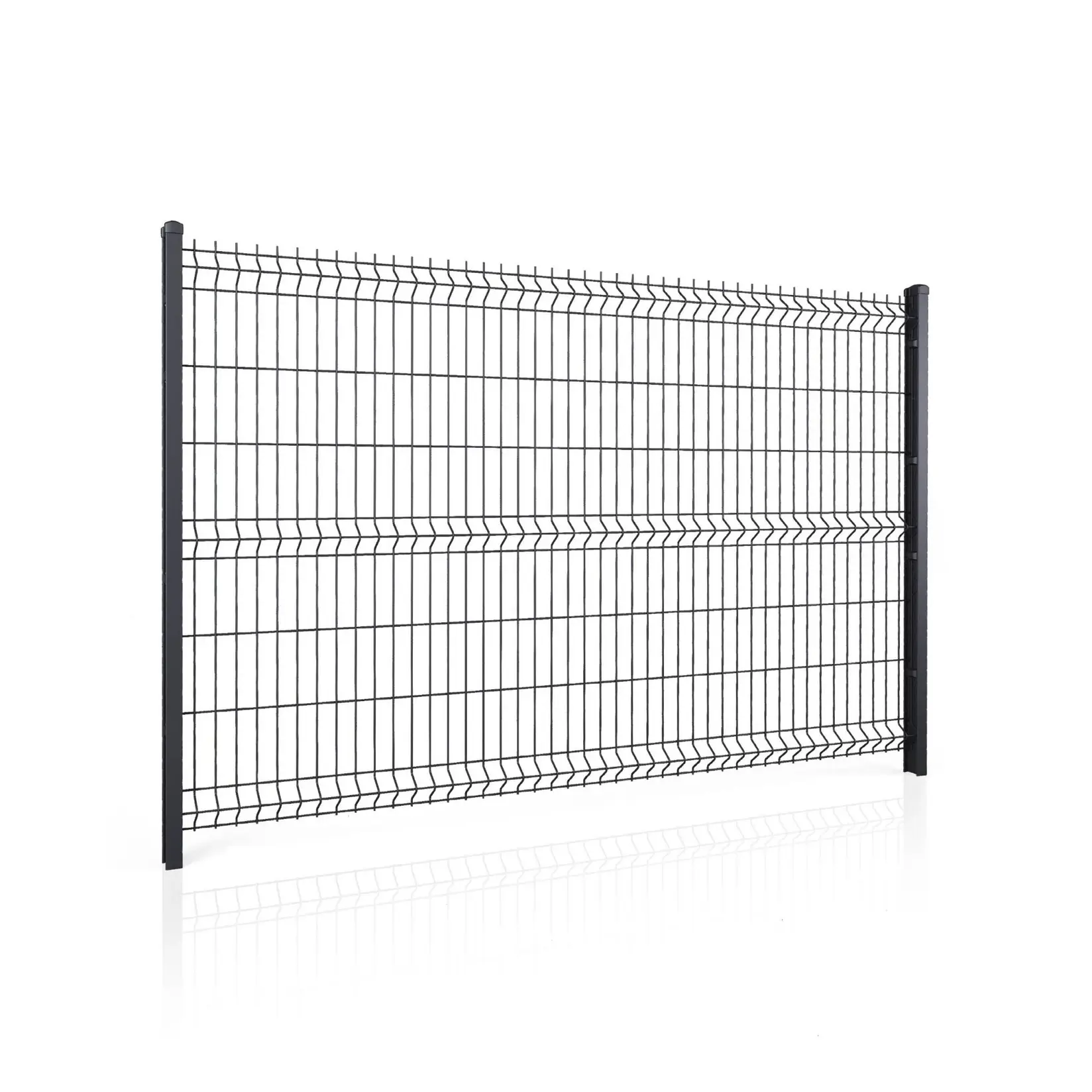 3D panelna ograda 4mm, 1.53x2.5 m, RAL 7016 antracit