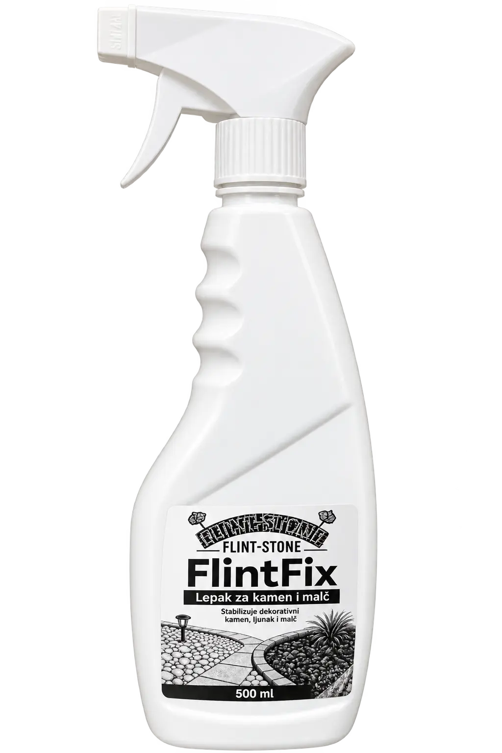 FLINTFIX - LEPAK ZA DEK. KAMEN I MULČ 500ML