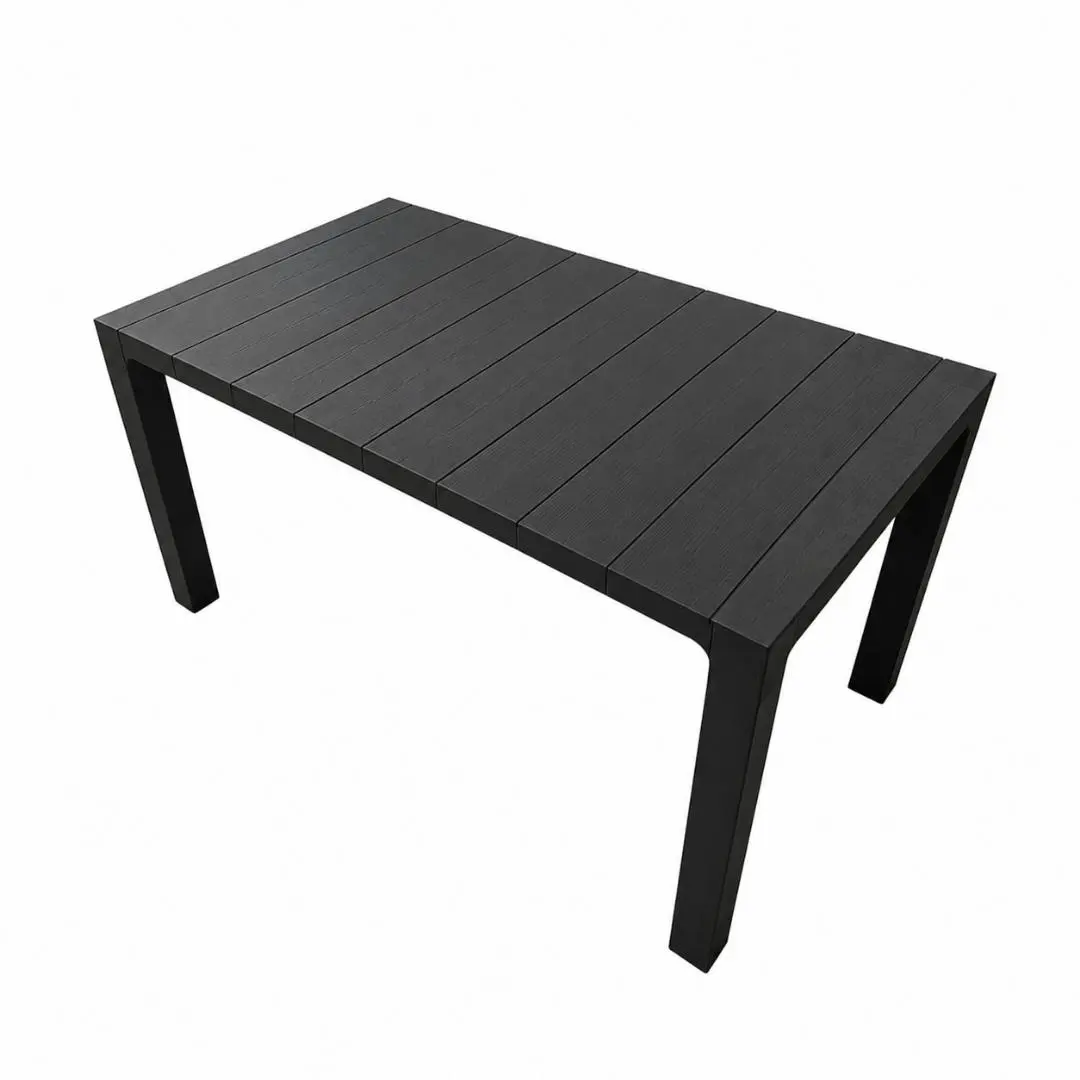 Sto plastični pravougaoni Orfeo 140x80, Braon
