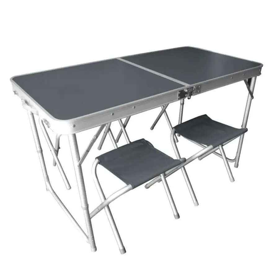 DAJAR DJ47626 Set za kampovanje, Sklopivi sto + 2 stolice