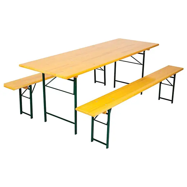 Green Bay Premium set sto + 2 klupe 200 x 80 cm - slavski set