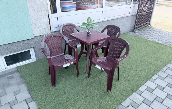 Baštenski set VALERIJA - bordo