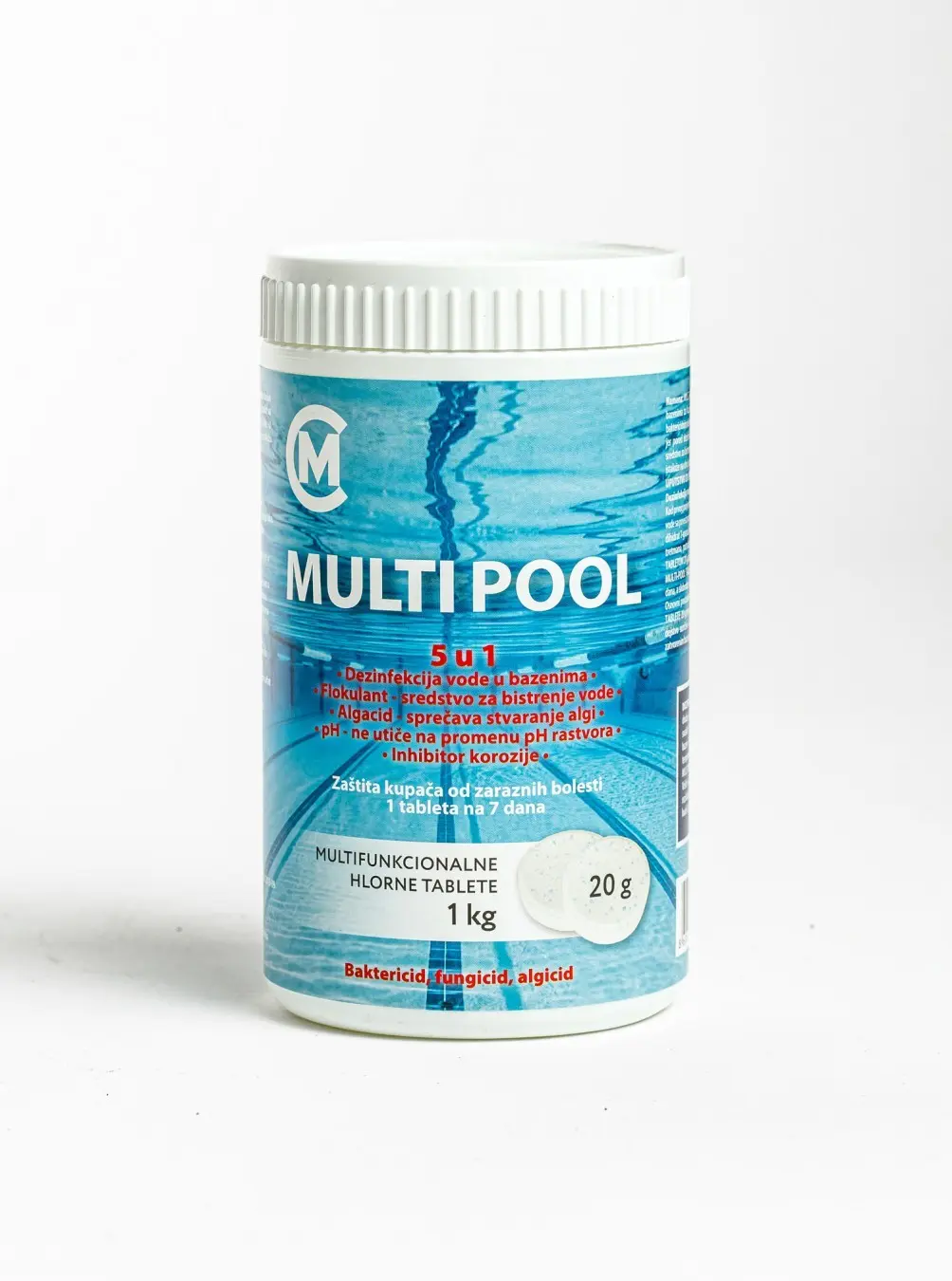Multi pool Tablete za bazen 5 u 1, 1kg, 50 komada po 20 g