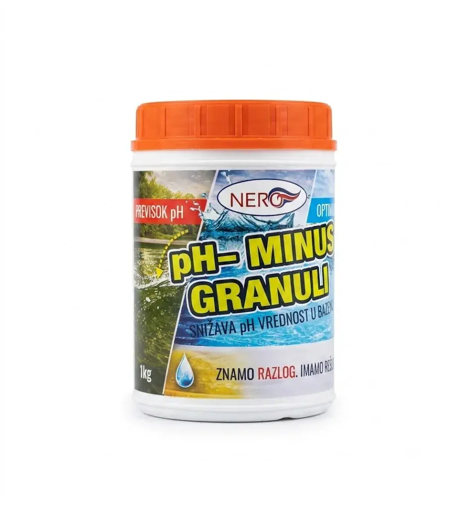Nero Sredstvo za snižavanje pH vrednosti bazenske vode, 1 kg