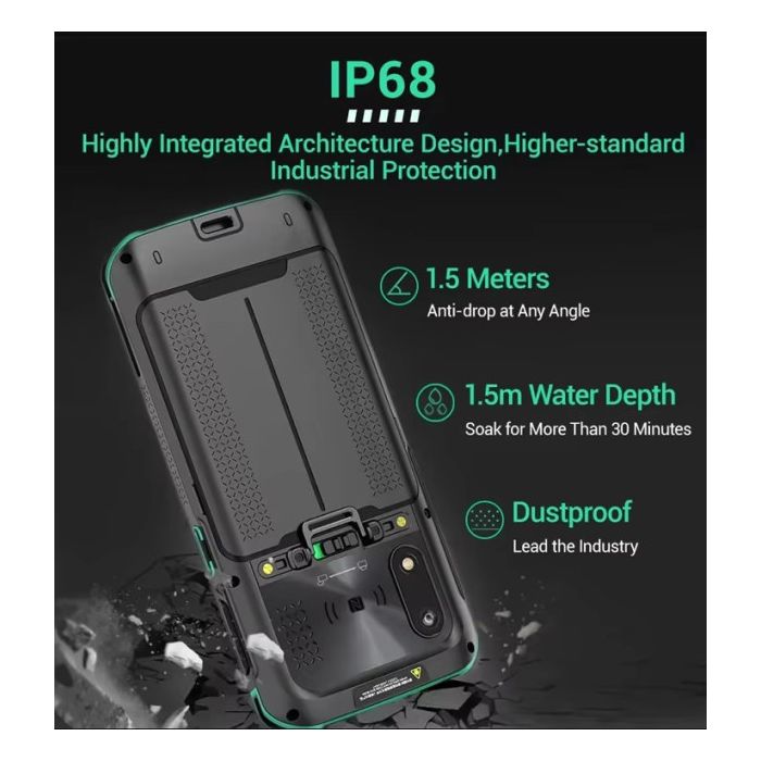 POS-BSH5 2D MT6762 5.5 4/64gb android 11, GPS, 1440x720, industrial touch PDA with 2D barcode skener