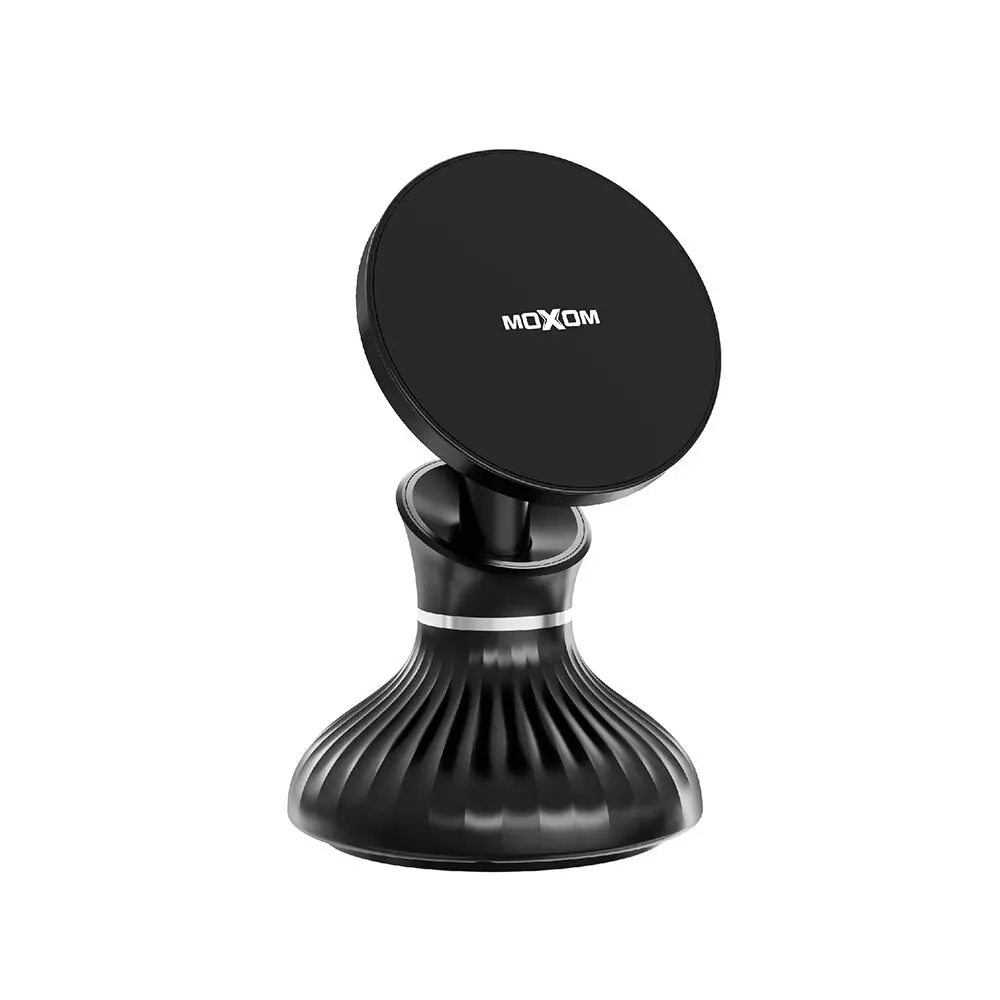 Moxom Držač za mobilni telefon MX-VS178, Na magnet i vakum, Crni