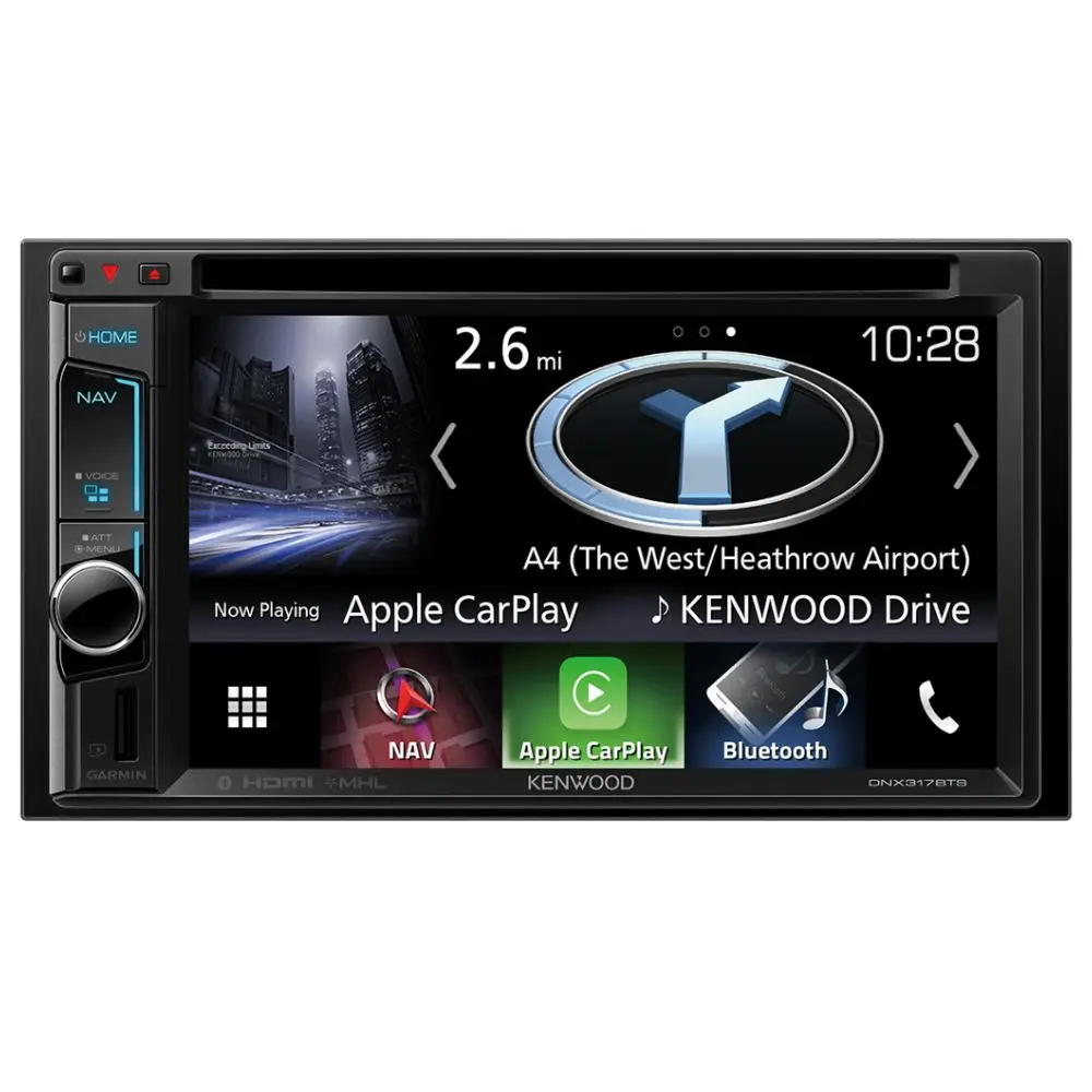 Kenwood Auto multimedija DNX-317BTS, 4x50W
