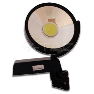 20W LED Unutrašnji Šinski Reflektor COB – Epistar čip (crno telo) HB 6000K