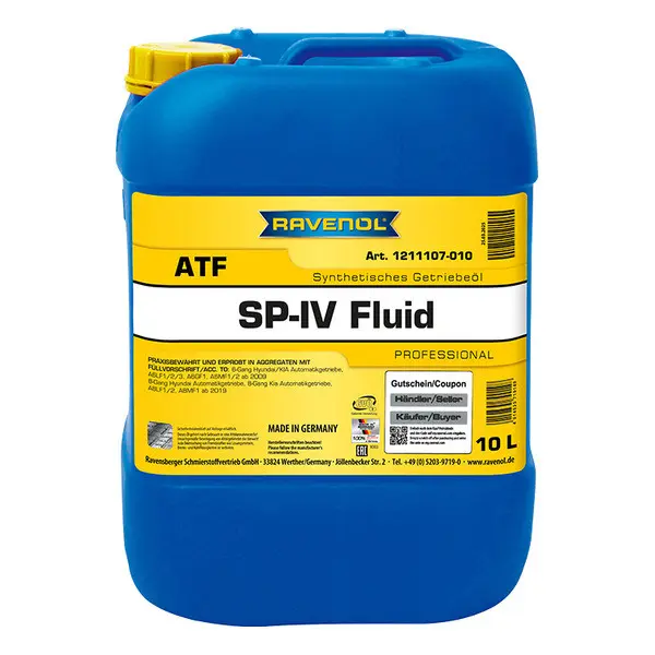 Ulje za automatski menjač RAVENOL ATF SP-IV Fluid, 10l