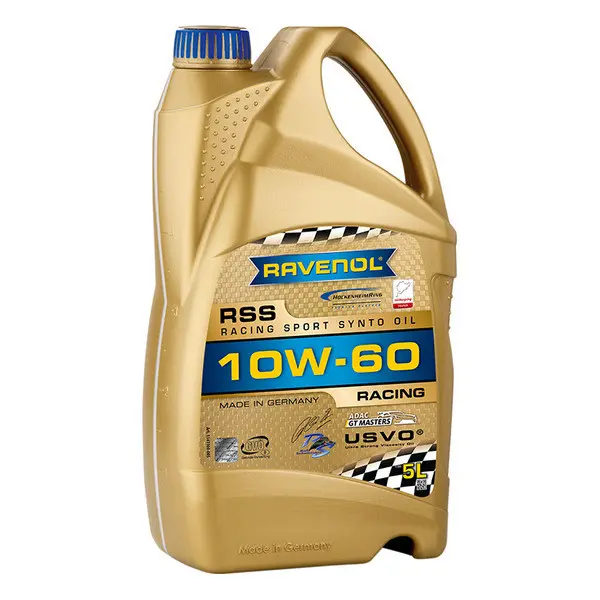 Trkačko motorno ulje RAVENOL RSS Racing Sport Synto 10W-60, 5 l