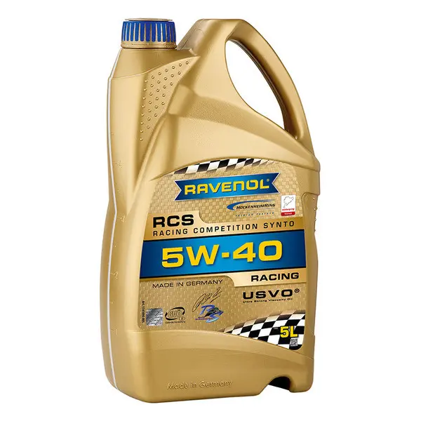 Trkačko motorno ulje RAVENOL RCS Racing Competition Synto 5W-40, 5l