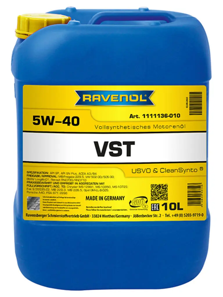 Ravenol Motorno ulje VST 5W-40, 10 l