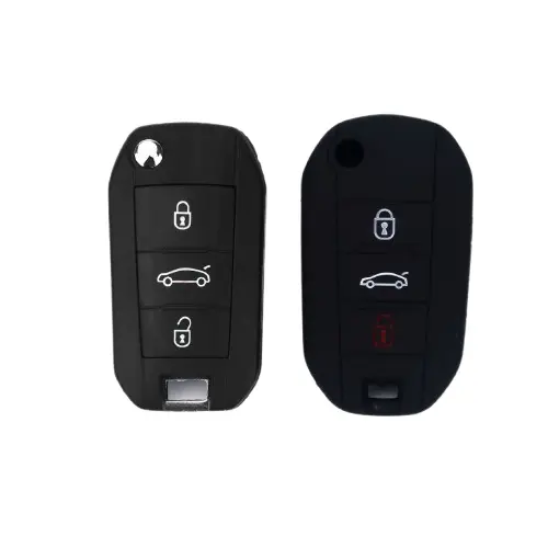 Car 888 Accessories Navlaka za ključ Peugeot, Crna