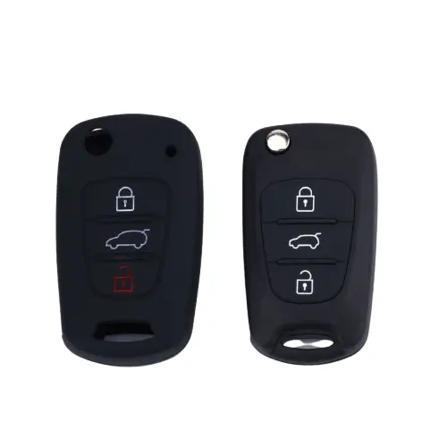 Car 888 Accessories Navlaka za ključ Fiat, Crna