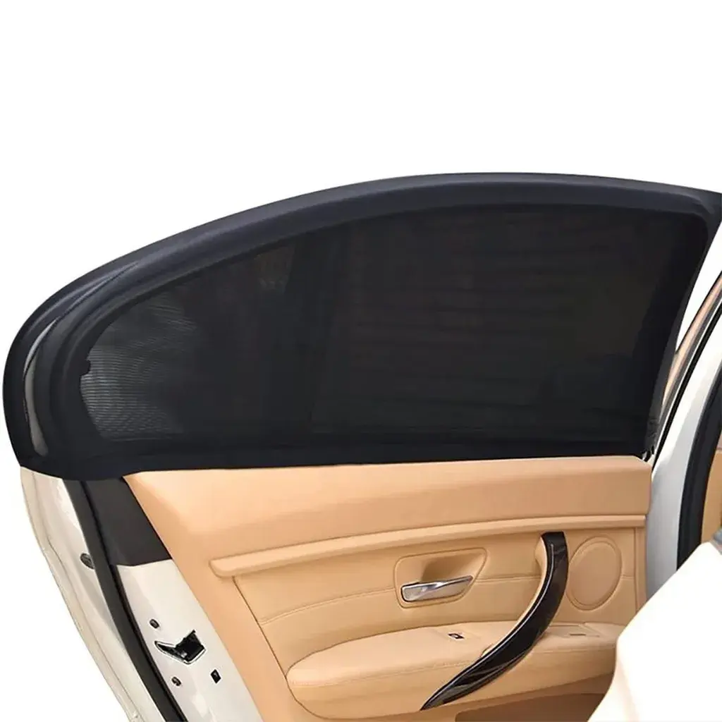 Car 888 Accessories Čarape za zaštitu od sunca za zadnje prozore, 84 x 45 cm, 2 komada
