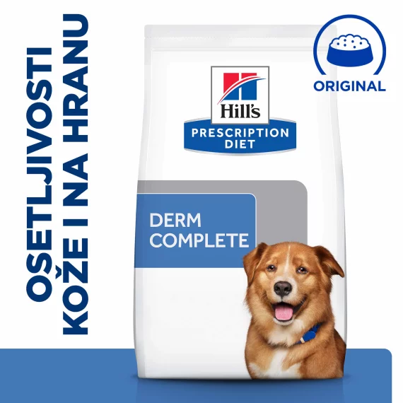 HILLS DERM COMPLETE ZA PSE SA JAJIMA 12kg
HILLS DERM COMPLETE ZA PSE SA JAJIMA 12kg