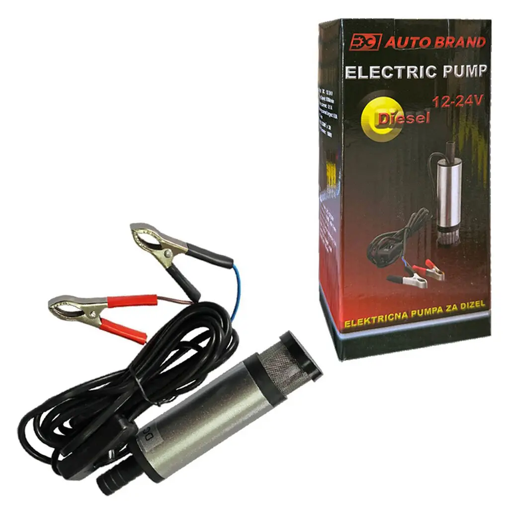 Car 888 Accessories Električna pumpa za istakanje dizela, 12/24V