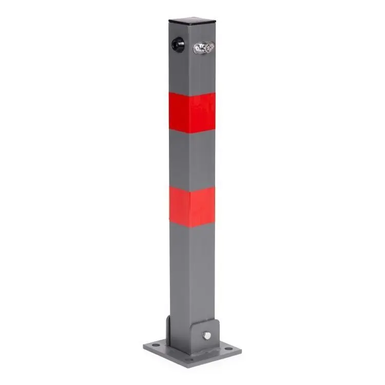 ModernHome Sklopiva parking barijera stub, 60cm, Siva