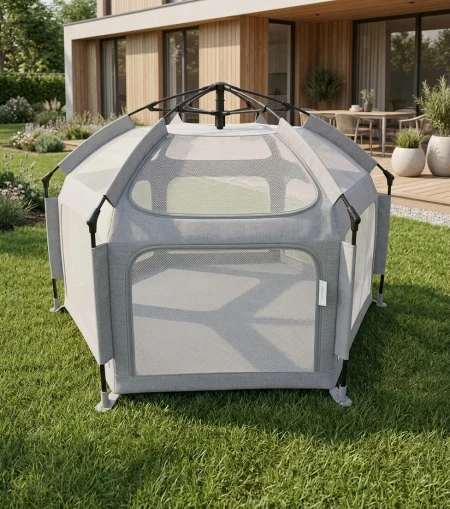 Delunaro dečiji šator igraonica ( KLK2614-Light-Gray )