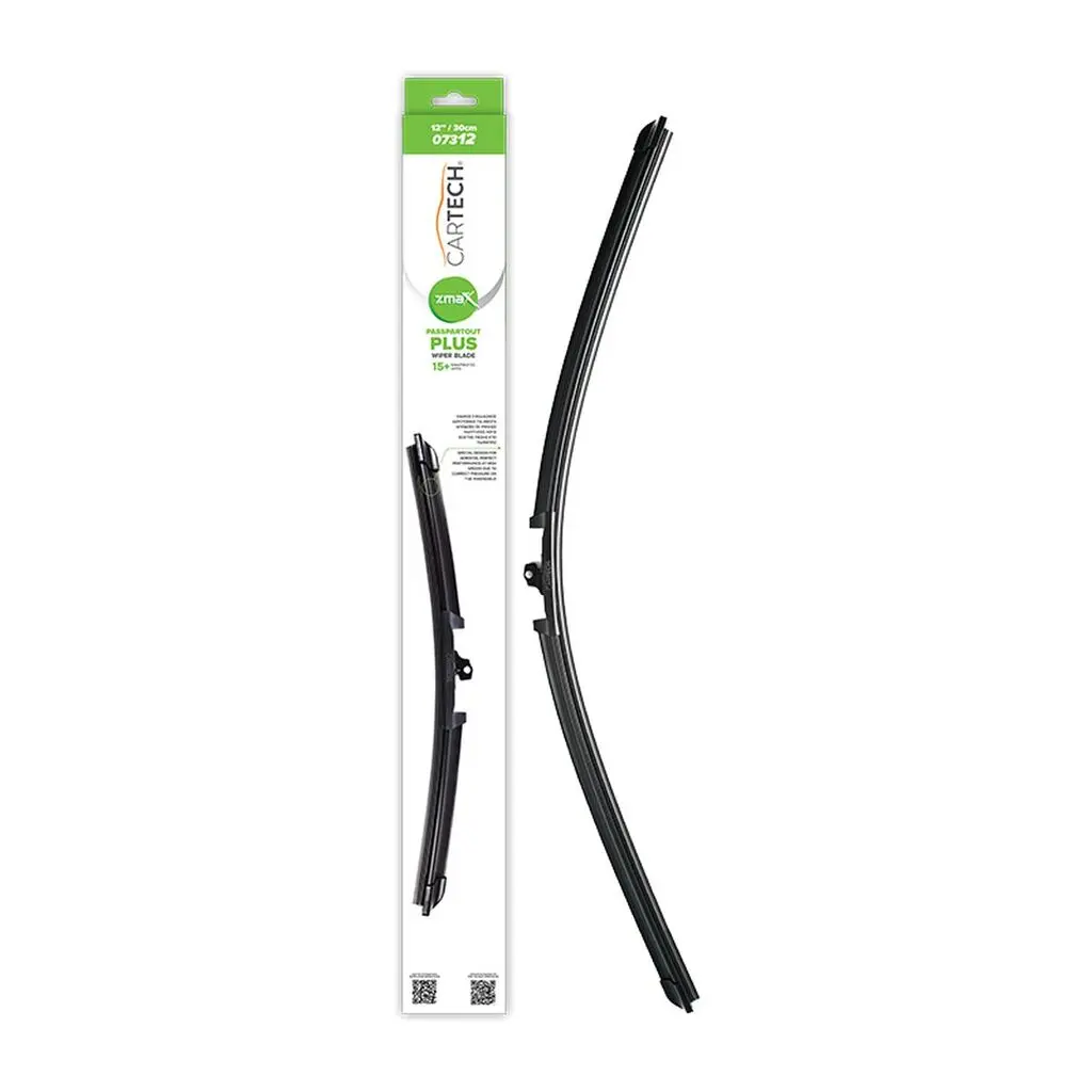 Cartech Metlica brisača Zmax Flat, 12" / 300 mm, 15 adaptera