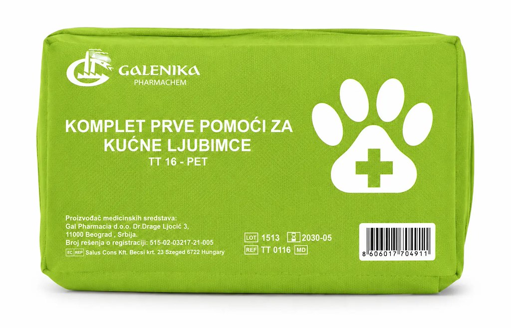 Galenika Komplet prve pomoći za kućne ljubimce