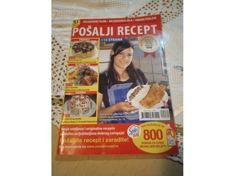 Kulinarske tajne Posalji recept