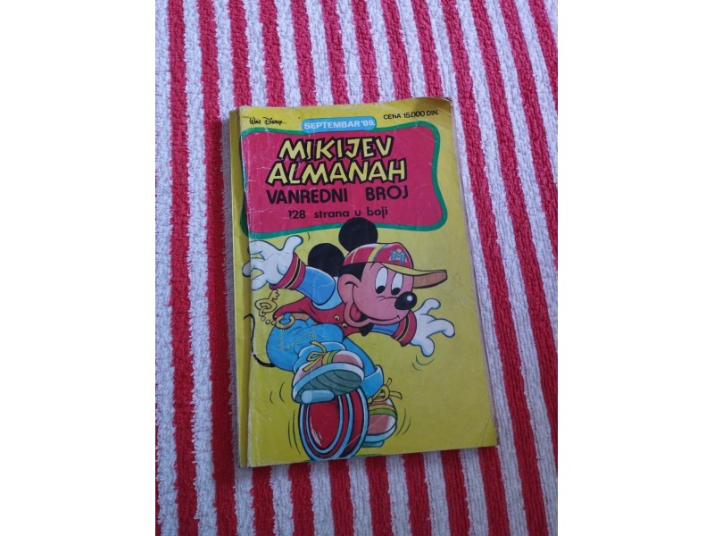 Mikijev Almanah vanredni broj 128 septembar '89