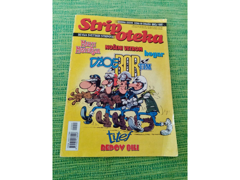 Stripoteka 1005. Nošeni vetrom, Marti Misterija