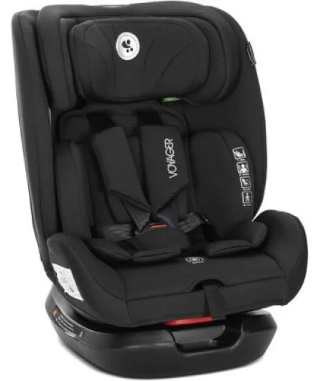 Lorelli auto sediste voyager i-size (40-150cm) - black + jastuk za putovanje ( 10072072601 )