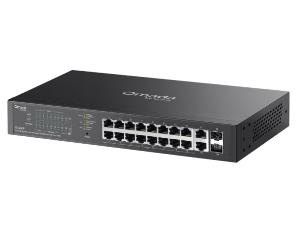 TP-LINK ES220GP(UN) Omada 20-Port Gigabit Easy upravljivi Switch sa16-Port PoE+ (LAN05149)