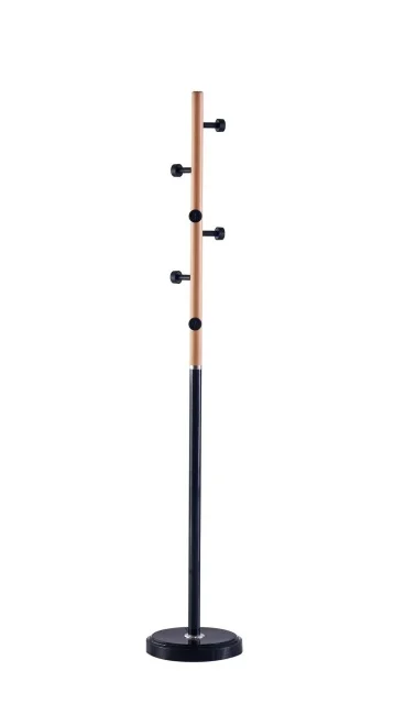 Elegantni Drveni Čiviluk visina 175 cm black