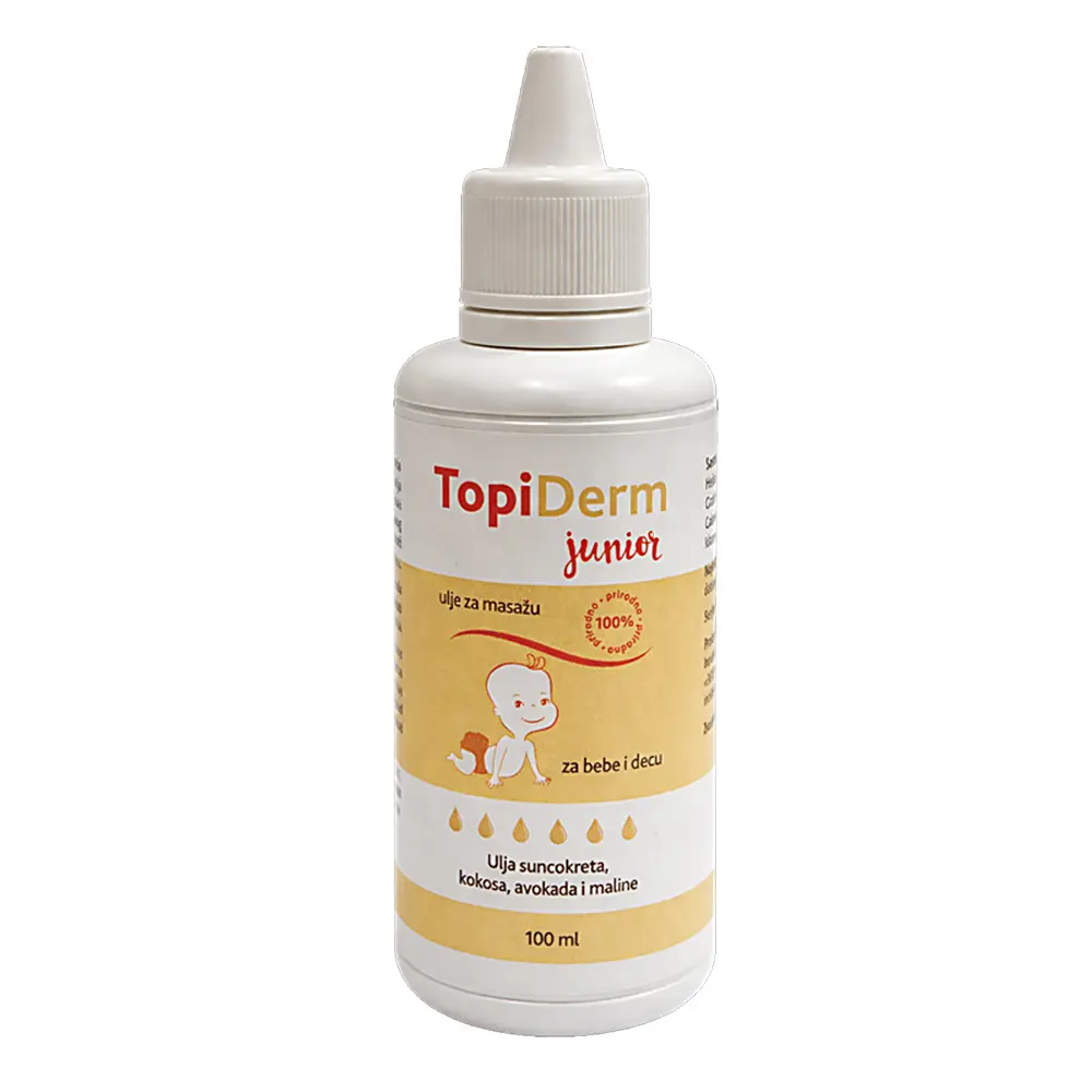 Inoderma Topiderm Ulje za masažu dece i beba, Junior, 100g