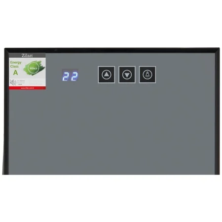 Zilan Vinska vitrina, 33l, 12 vinskih boca, Crna - ZLN4681