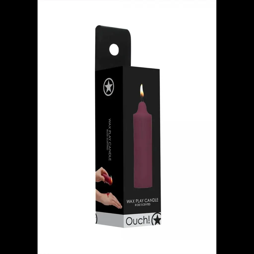 Shots Wax Play sveća Ouch! by Shots, Rose Scented