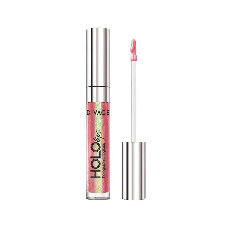 DIVAGE Sjaj za usne HOLO 01 Etheareal Rose