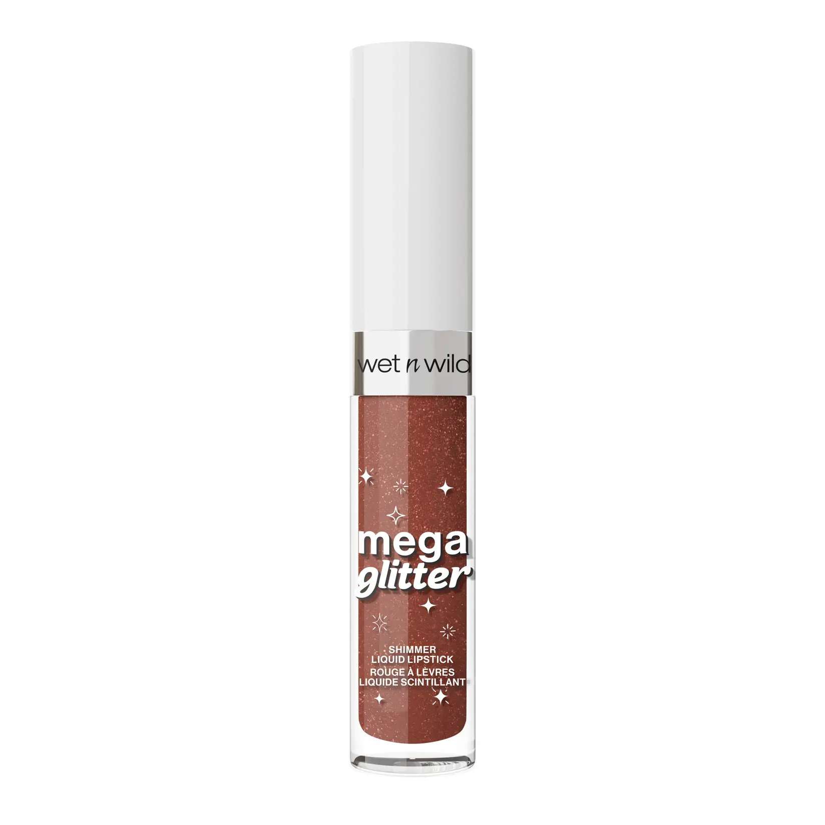 Wet n Wild Tečni ruž Mega Glitter Shimmer, Hear me out, Braon, 2.8ml