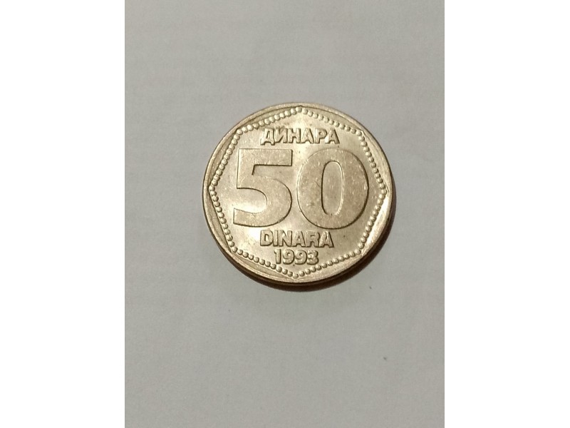 Jugoslavija 50 din 1993 g.XF