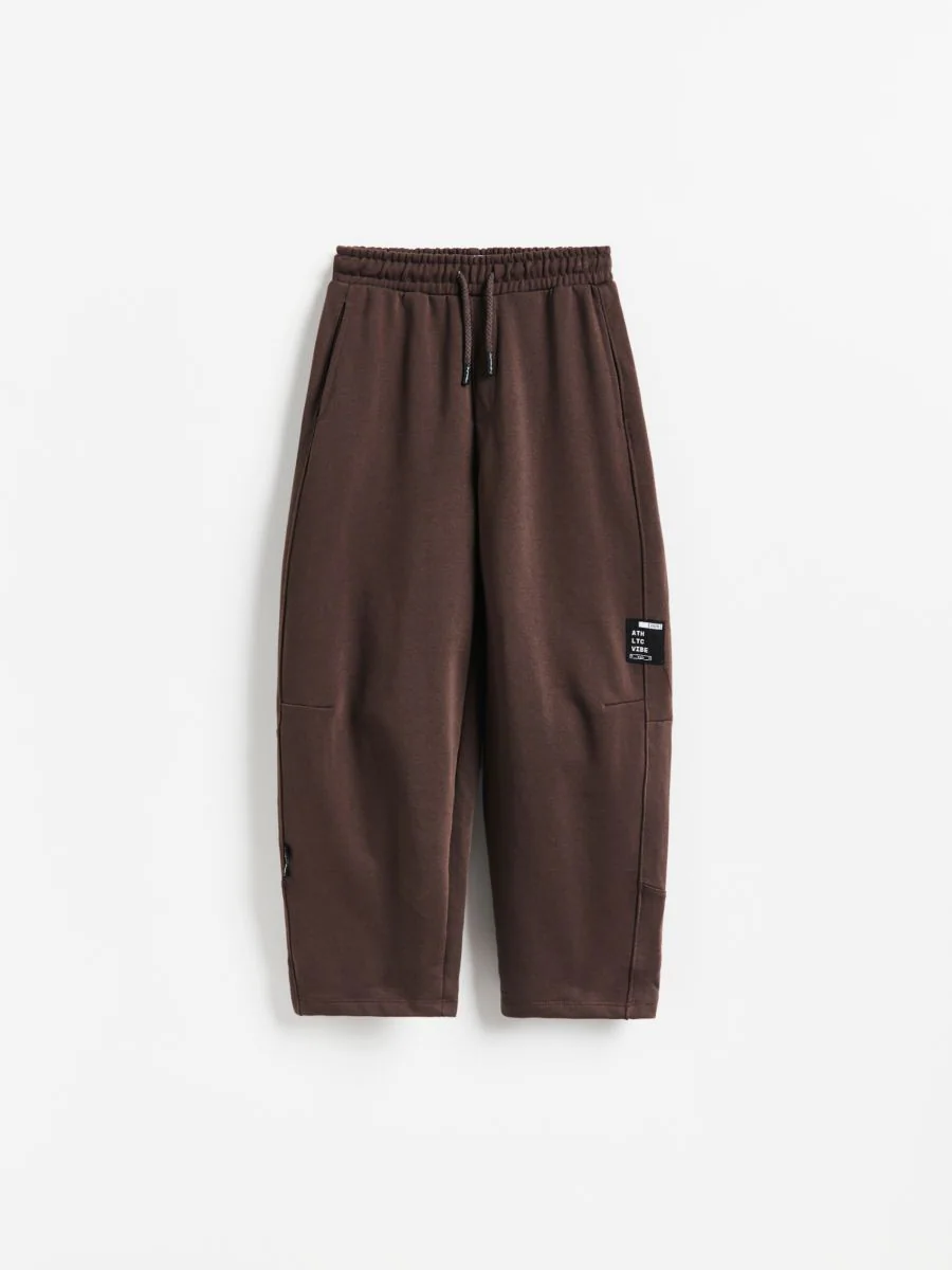 Pamučne barrel pantalone