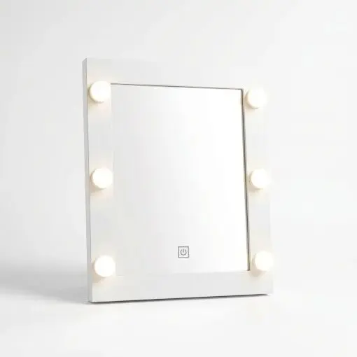 Bolzz ogledalo za šminkanje Led Nani, belo