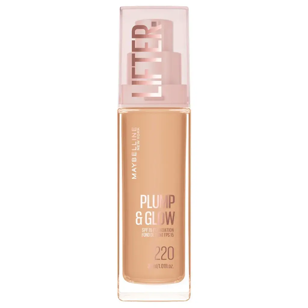 Maybelline Tečni puder Lifter Plump & Glow, 220