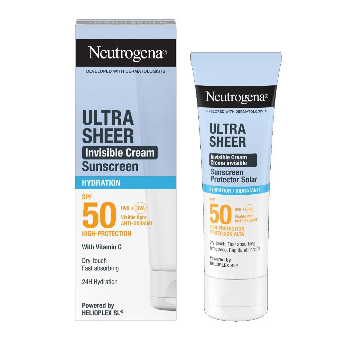 Neutrogena Hidratantna krema Ultra Sheer SPF50, 50 ml