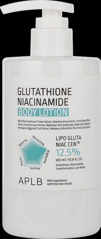 APLB Losion za telo Glutathione Niacinamide, 300 ml