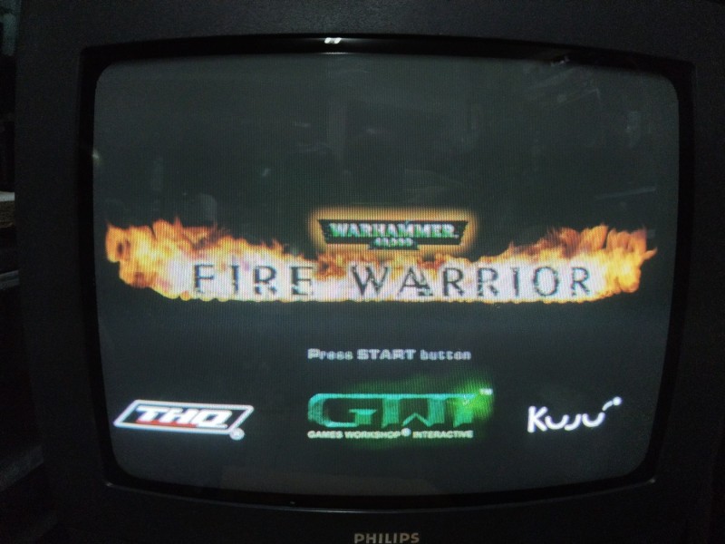 warhammer fire warrior PS2