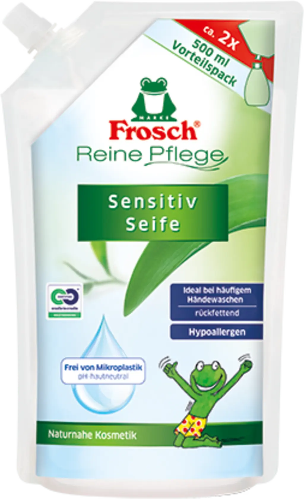 Frosch Tečni sapun za ruke Sensitive, Refill, 500 ml