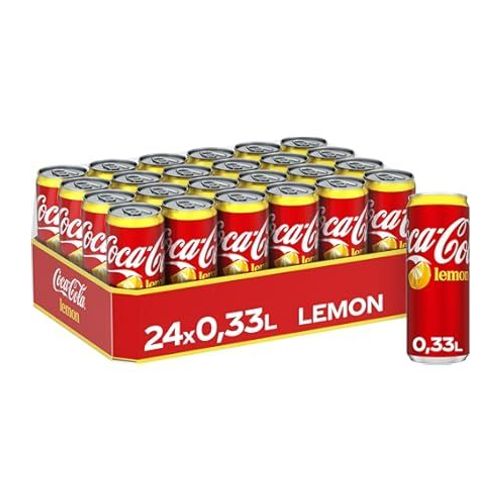 Coca-Cola Zero Lemon 0.33L, 24 kom