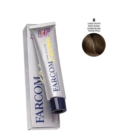Farcom Farba za kosu Cream 6, 60 ml