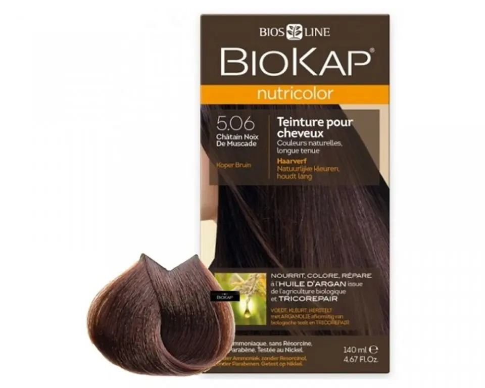BioKap Farba za kosu, Muskatni orah smeđa
