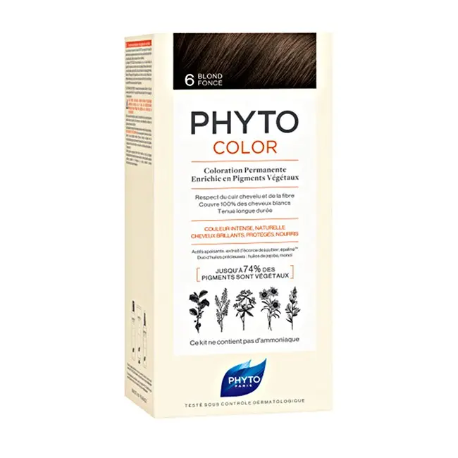 Phyto Set Farba za kosu boja+aktivator, 6 blond fonce