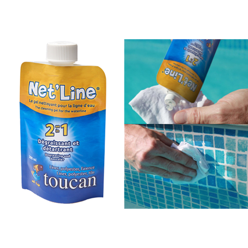 Nero Net Line Gel za čišćenje bazena od kamenca i prljavština