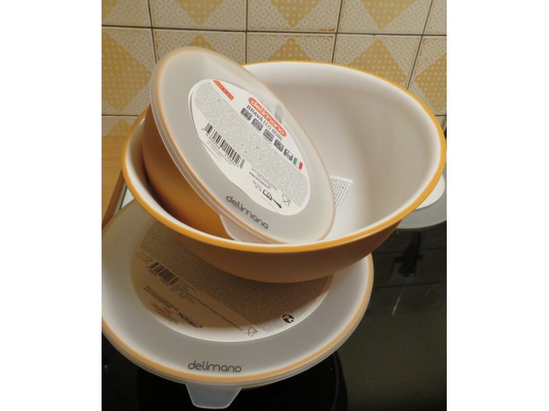 Delimano BRAVA ECO BOWL, posude za hranu, NOVO